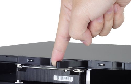 Silverstone Tek 4 Bay 1U Rackmount RAID Storage Unit with USB 3.0 and eSATA interface (RS431U)