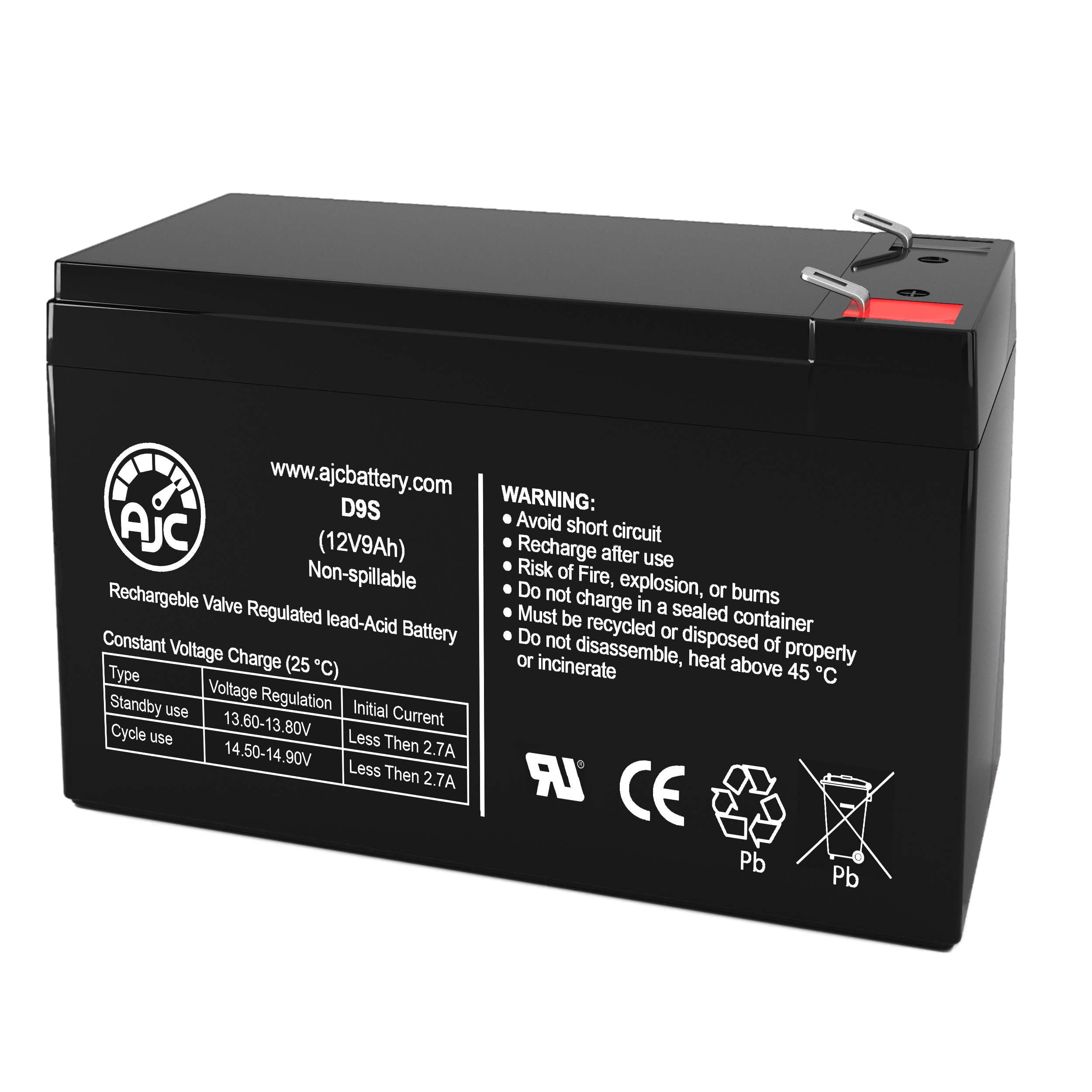AJC Battery Compatible with APC BackUPS 900 BX900 12V 9Ah UPS Battery
