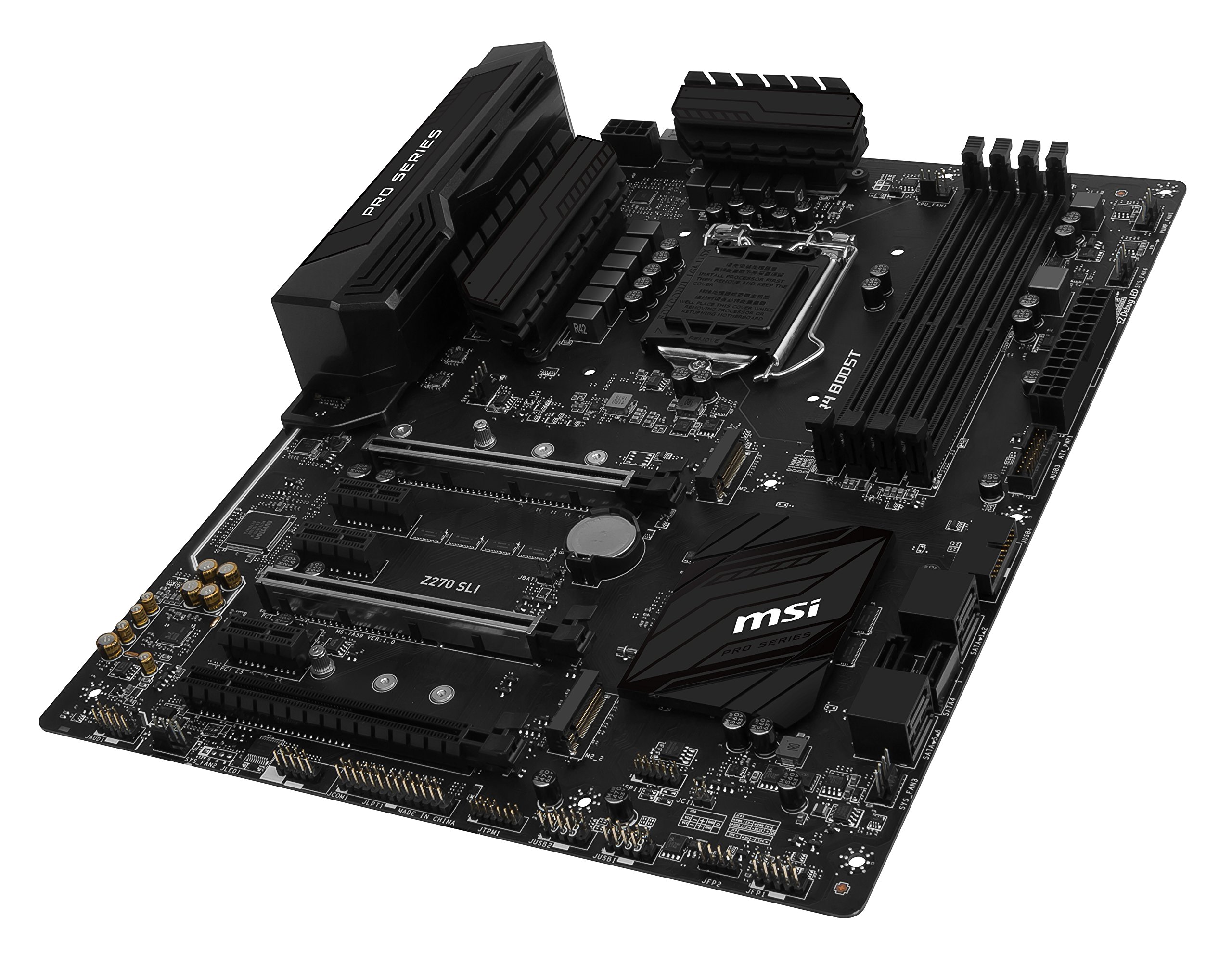 MSI Pro Series Intel Z270 DDR4 HDMI USB 3 SLI ATX Motherboard (Z270 SLI)