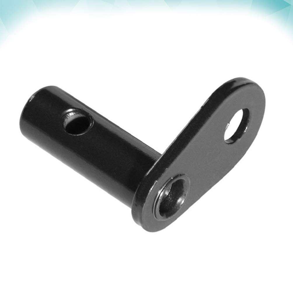 Balacoo Bike Trailer Hitch Coupler - Stainless Steel Hitch Angled Elbow Coupler Compatible with Child Trailer and Pets Stroller, Bicycle Bike Attachment