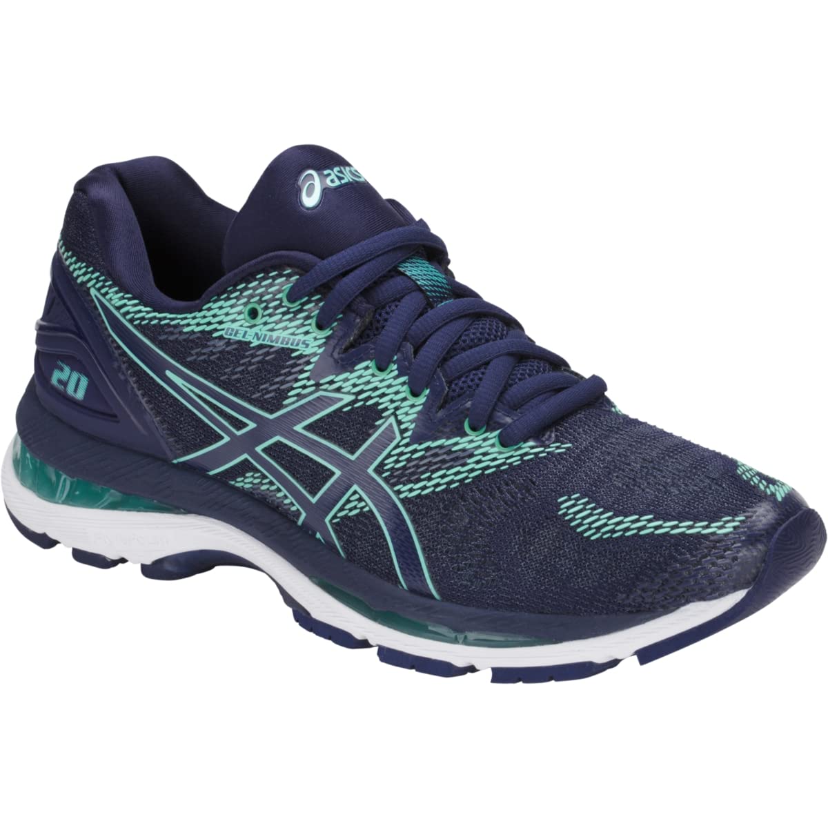 ASICS Women's Mens Fitness/Cross-Training Athletic Shoe, indigo blue/indigo blue/opal green, 8 Medium US