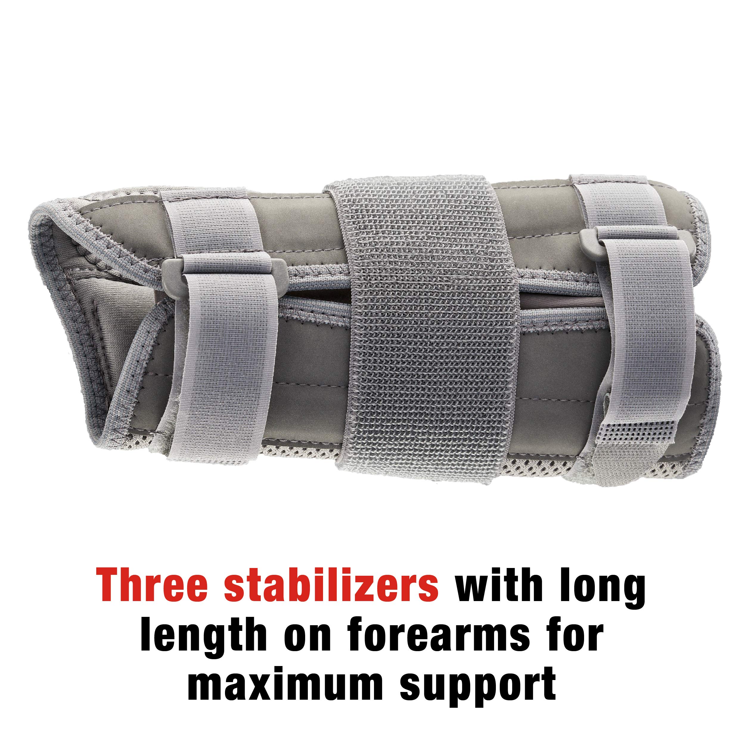 ACE B074P9L1Y2 Brand Carpal Tunnel Wrist Stabilizer with Memory Foam Palm, One Size Fits Most