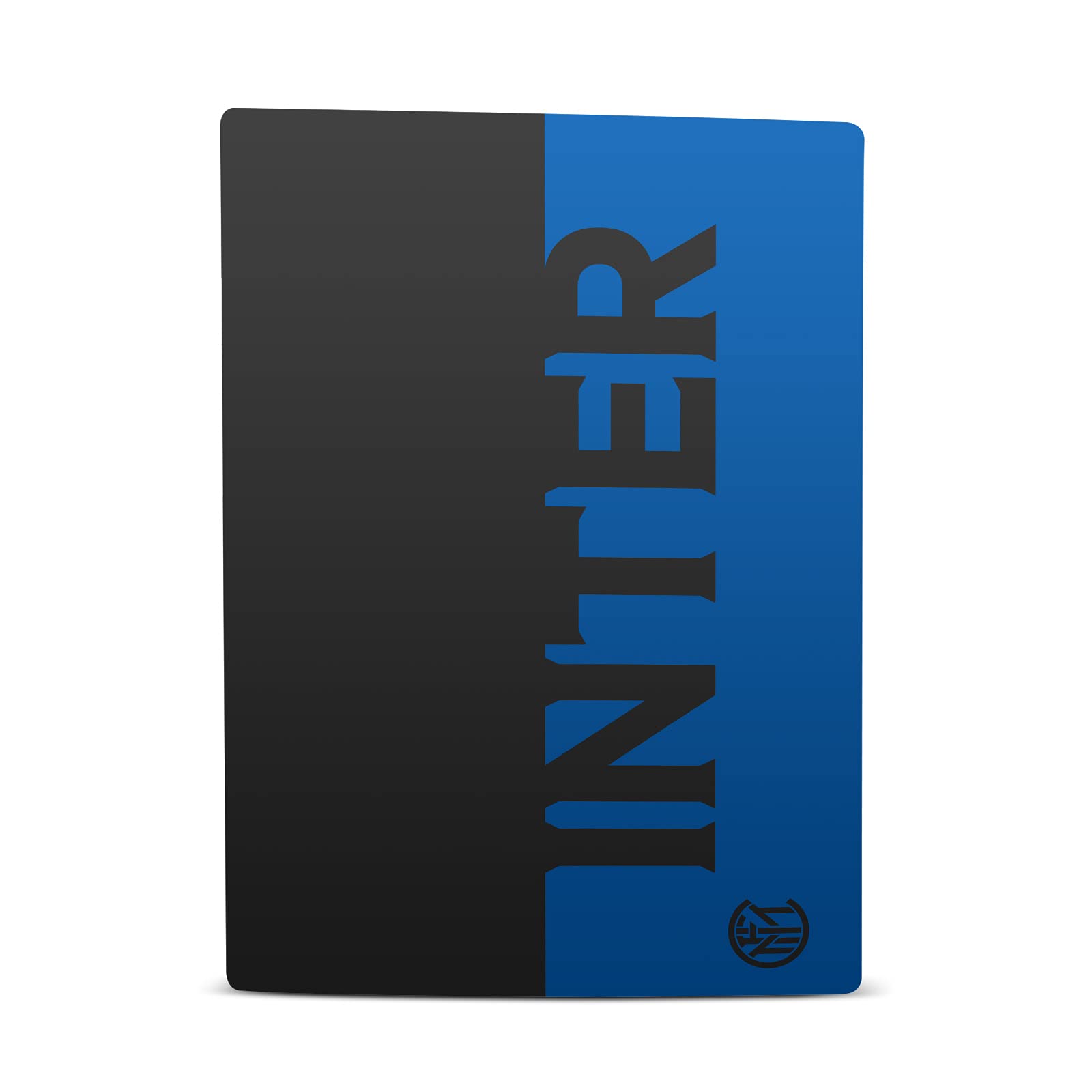 Head Case Designs Officially Licensed Inter Milan Blue and Black Full Logo Vinyl Faceplate Gaming Skin Decal Compatible With Sony PlayStation 5 PS5 Digital Edition Console and DualSense Controller