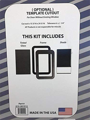 AP Products 015-201512 Slim Shade Upgrading Your Door Window