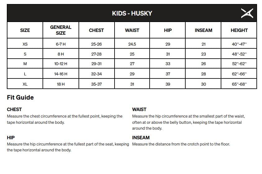 Arctix Kids Insulated Snow Bib Overalls, Black, X-Large