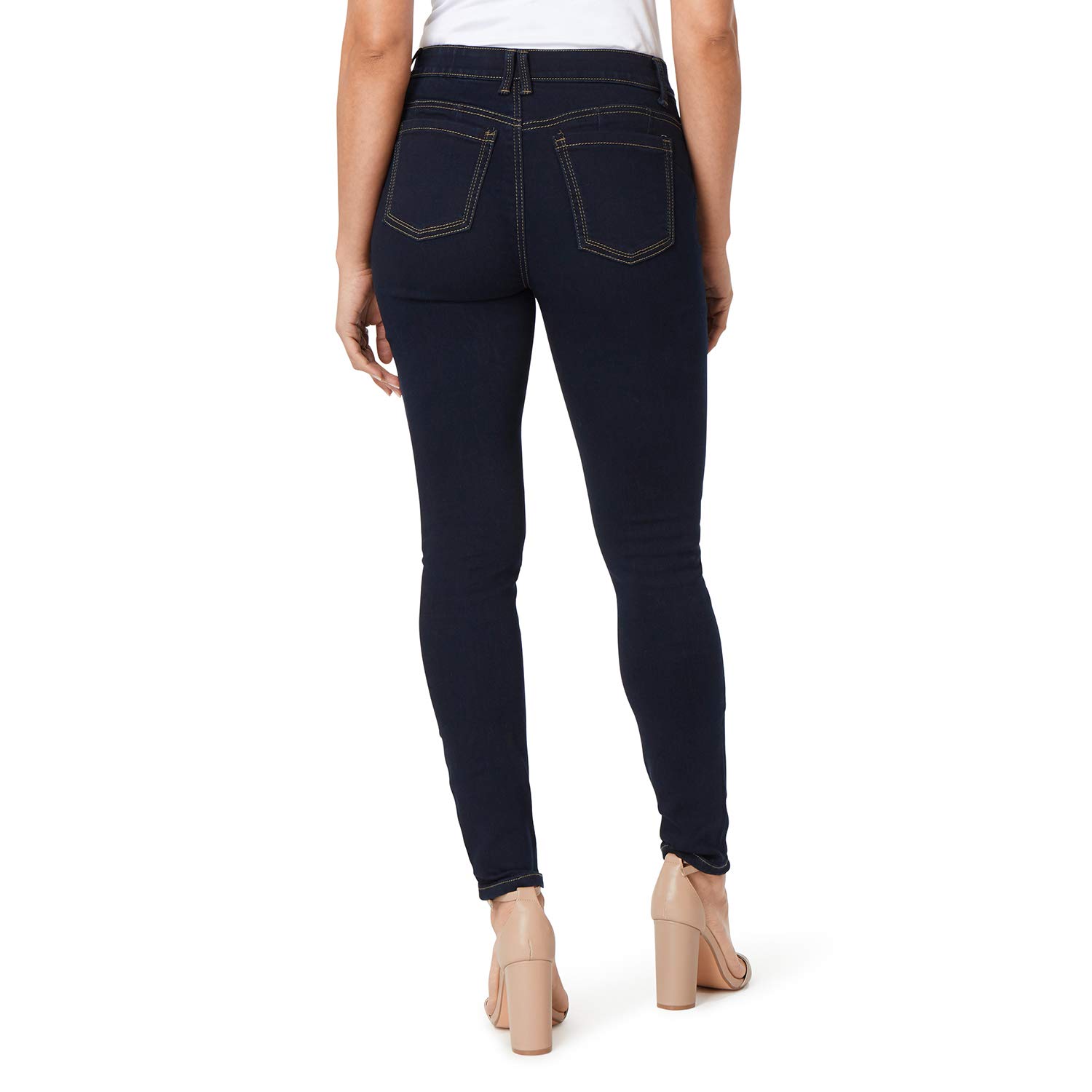 Angels Forever Young Women's 360 Sculpt Skinny Mid-Rise Jeans, Rinse, 20 Plus