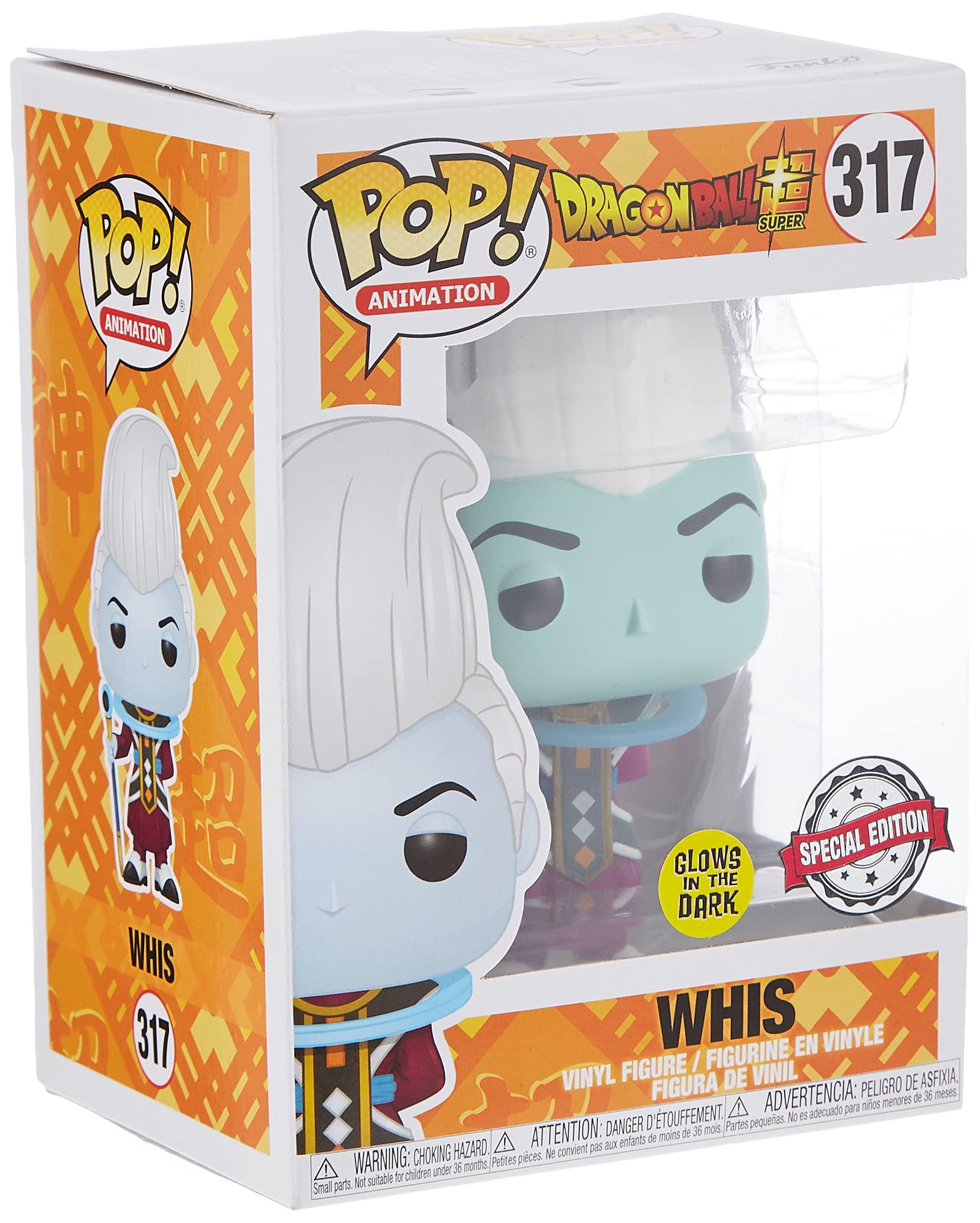 Funko Dragon Ball Super - Whis Glow US Exclusive Pop! Vinyl