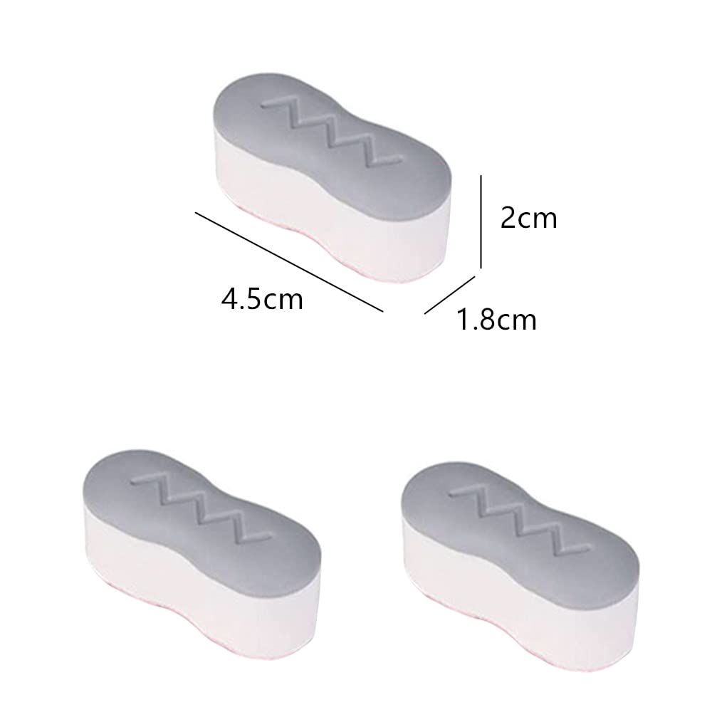 Bidet Toilet Seat Bumper 8 Pcs Bidet Attachment for Toilet,Universal Seat Bumper Kit Replacement Bumpers with Strong Adhesive, Reduce The Noise,Stop The Toilet from Sliding
