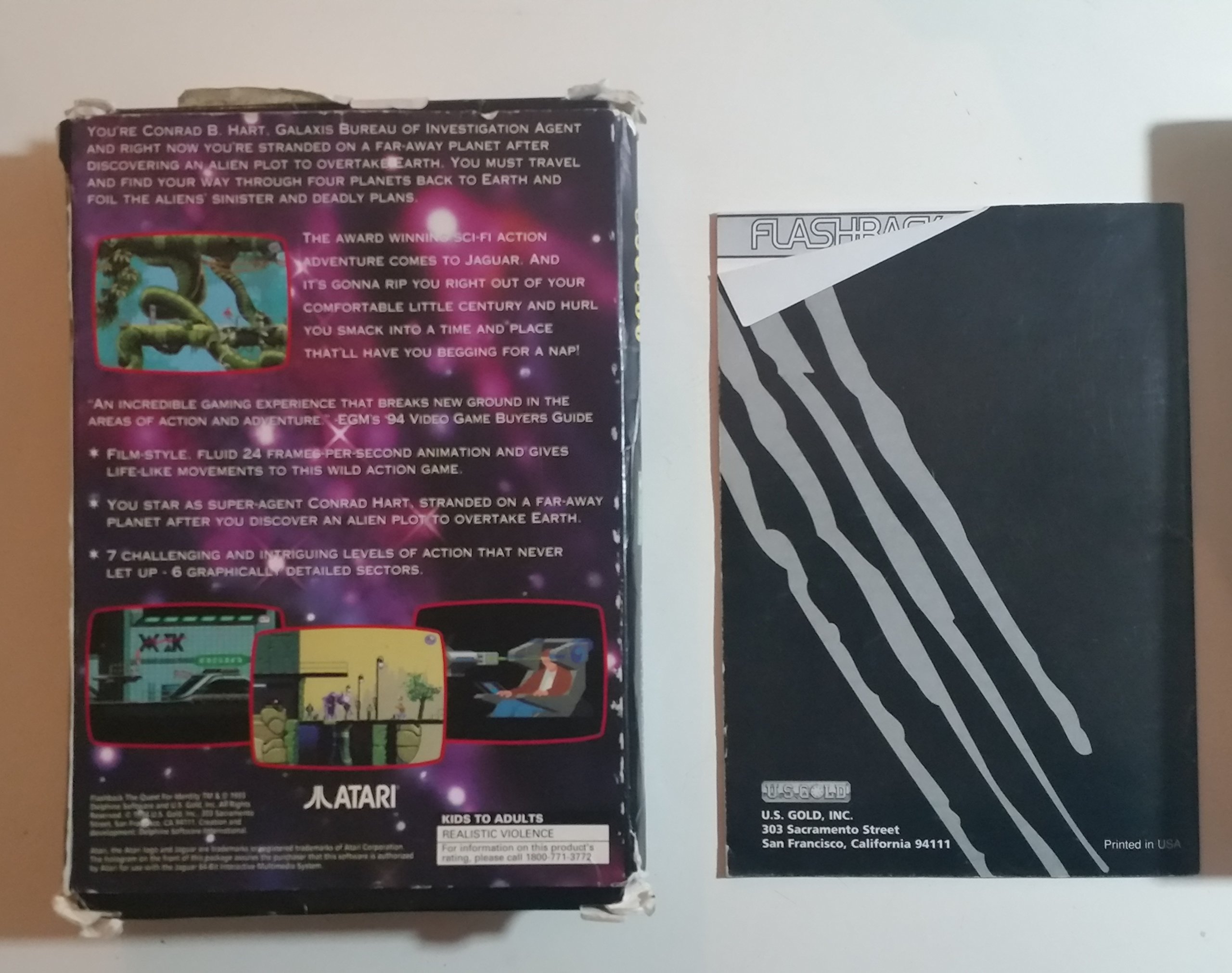 Flashback: Quest For Identity for Atari Jaguar