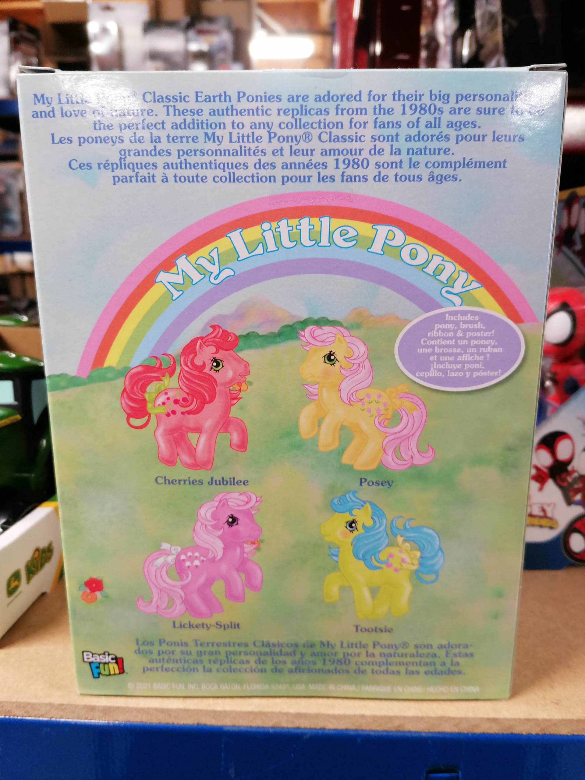 Furr MLP Classic Lickety-Split Pony - 6" Unicorn Toy Figure for Kids & Collectors