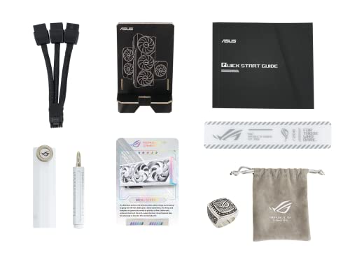 ASUS ROG Strix GeForce RTX ™ 4080 White Edition Gaming Graphics Card (PCIe 4.0, 16GB GDDR6X, HDMI 2.1a, DisplayPort 1.4a)
