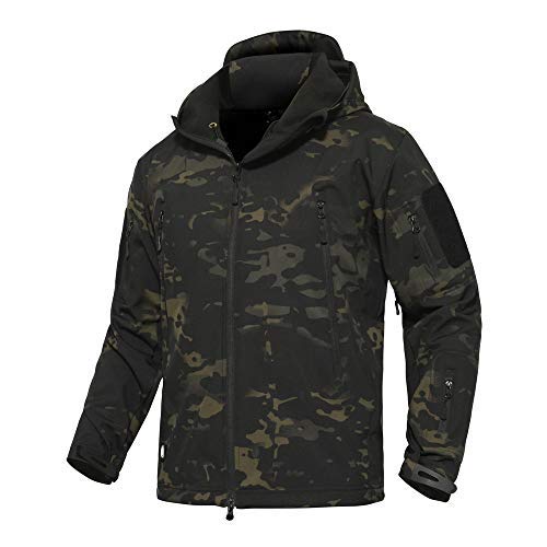 ANTARCTICA Men's Outdoor Waterproof Soft Shell Hooded Military Tactical Jacket