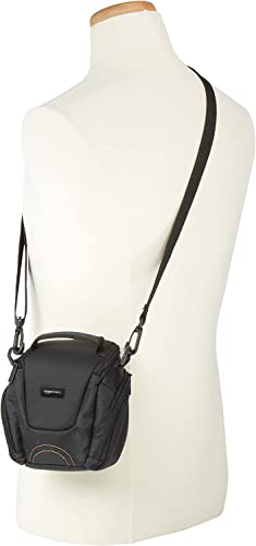 Amazon Basics Holster Camera Case for DSLR Cameras, Black, Solid