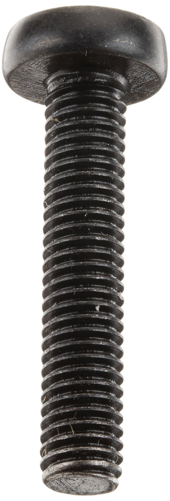 Small Parts M525D7985AB Steel Pan Head Machine Screw, Black Oxide Finish, Meets DIN 7985, #2 Phillips Drive, M5-0.8 Thread Size, 25 mm Length, Fully Threaded, Import (Pack of 100)