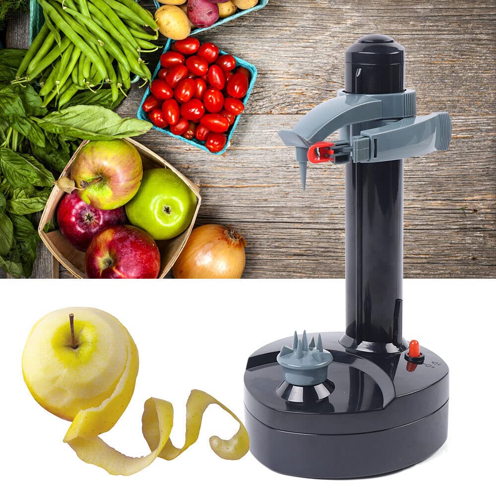 Automatic Electric Potato Peeler Apple Quick Pear Fruit Skin-Peeling Tool (US Stock)
