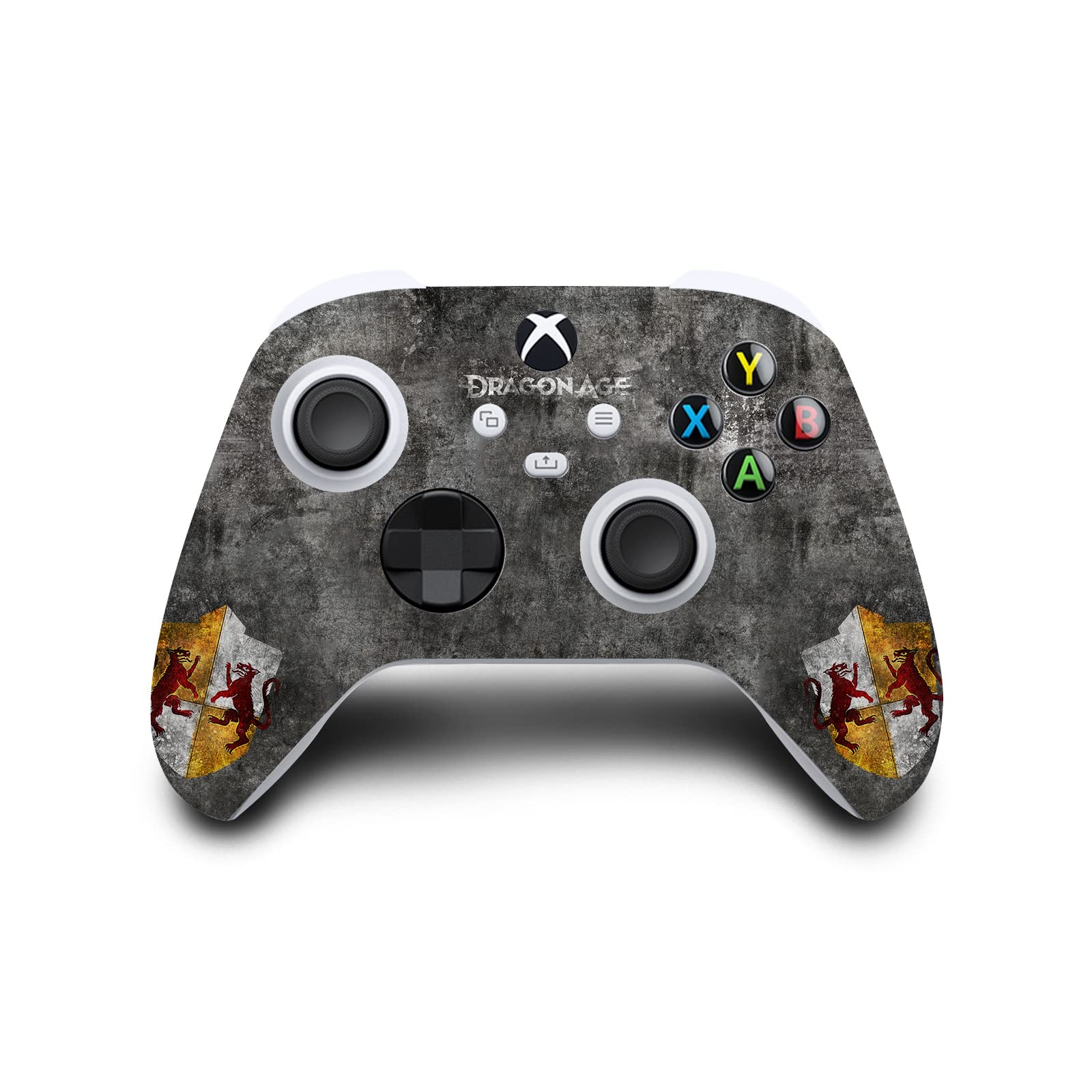Head Case Designs Officially Licensed EA Bioware Dragon Age Ferelden Distressed Heraldry Vinyl Sticker Gaming Skin Decal Cover Compatible With Xbox Series S Console and Controller Bundle