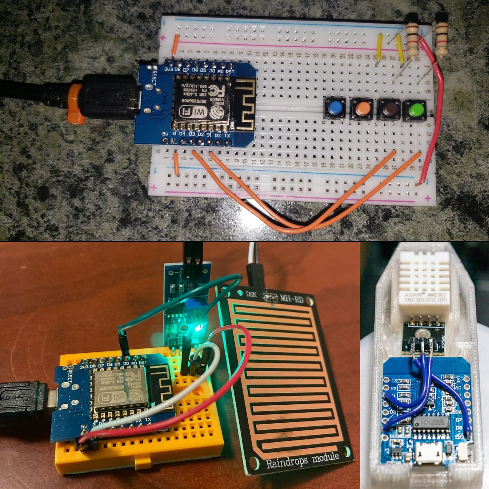Aokin ESP8266 ESP-12F D1 Mini NodeMcu Lua 4MByte WLAN WiFi Internet Development Board for Arduino, Compatible with WeMos D1 Mini, 5 Pcs