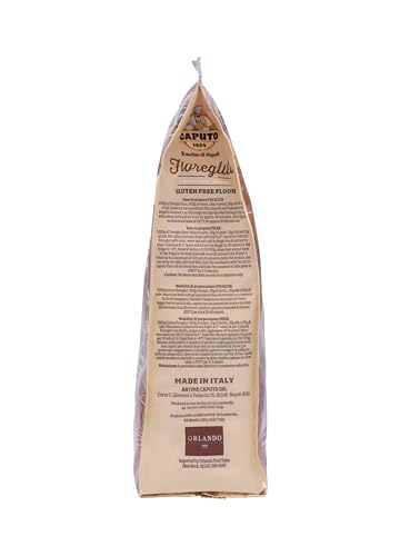 Antico Molino Napoli Antimo Caputo Pizza Flour, Gluten Free, 2.2 Pound (Pack of 2)
