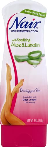 NAIR LOTION ALOE VERA W/LANOLN 9 OZ