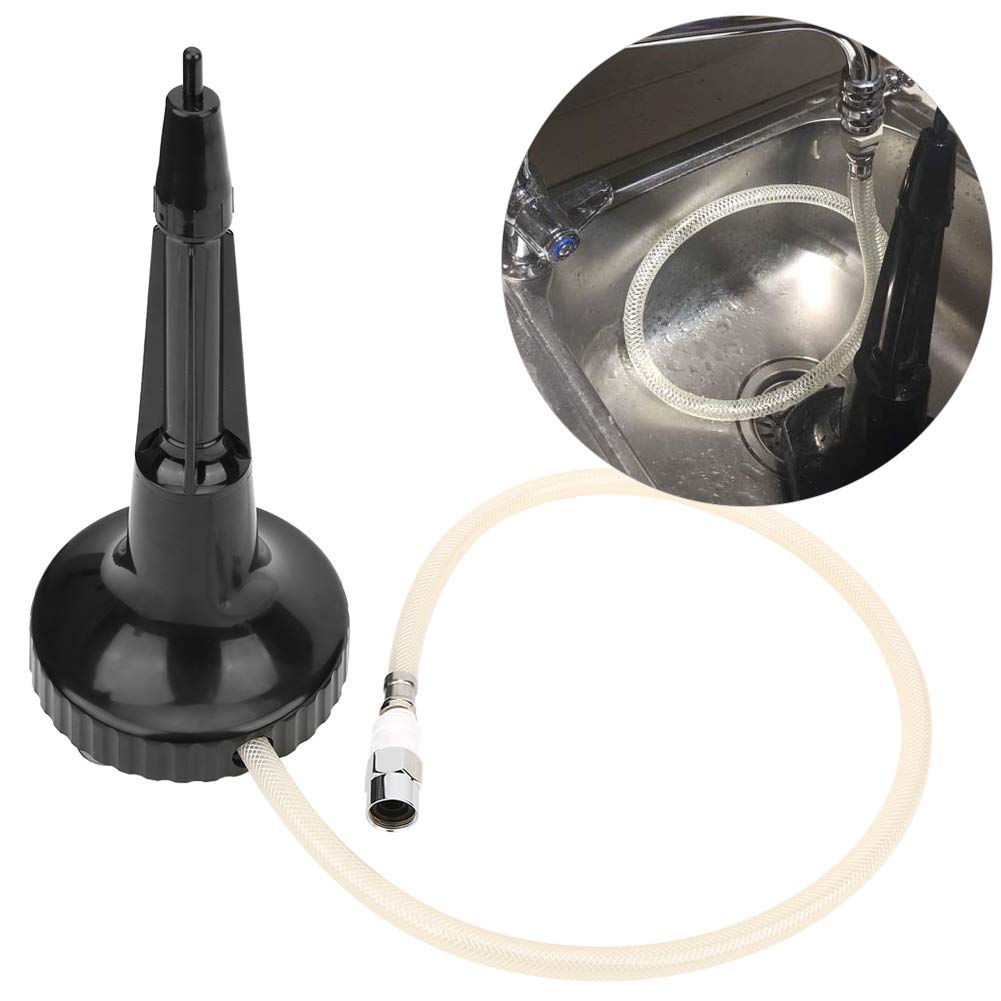Glass Rinser, Good Washing Performance Pitcher Rinser Wash the Dirt Easily and Clearly Kitchen Tool Cup Glass Washer for Bar Coffee Restaurant Home Kitchen