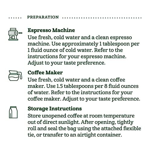 Amazon Fresh House Blend Crema Espresso, Whole Bean, Medium Roast, 2.2 lb