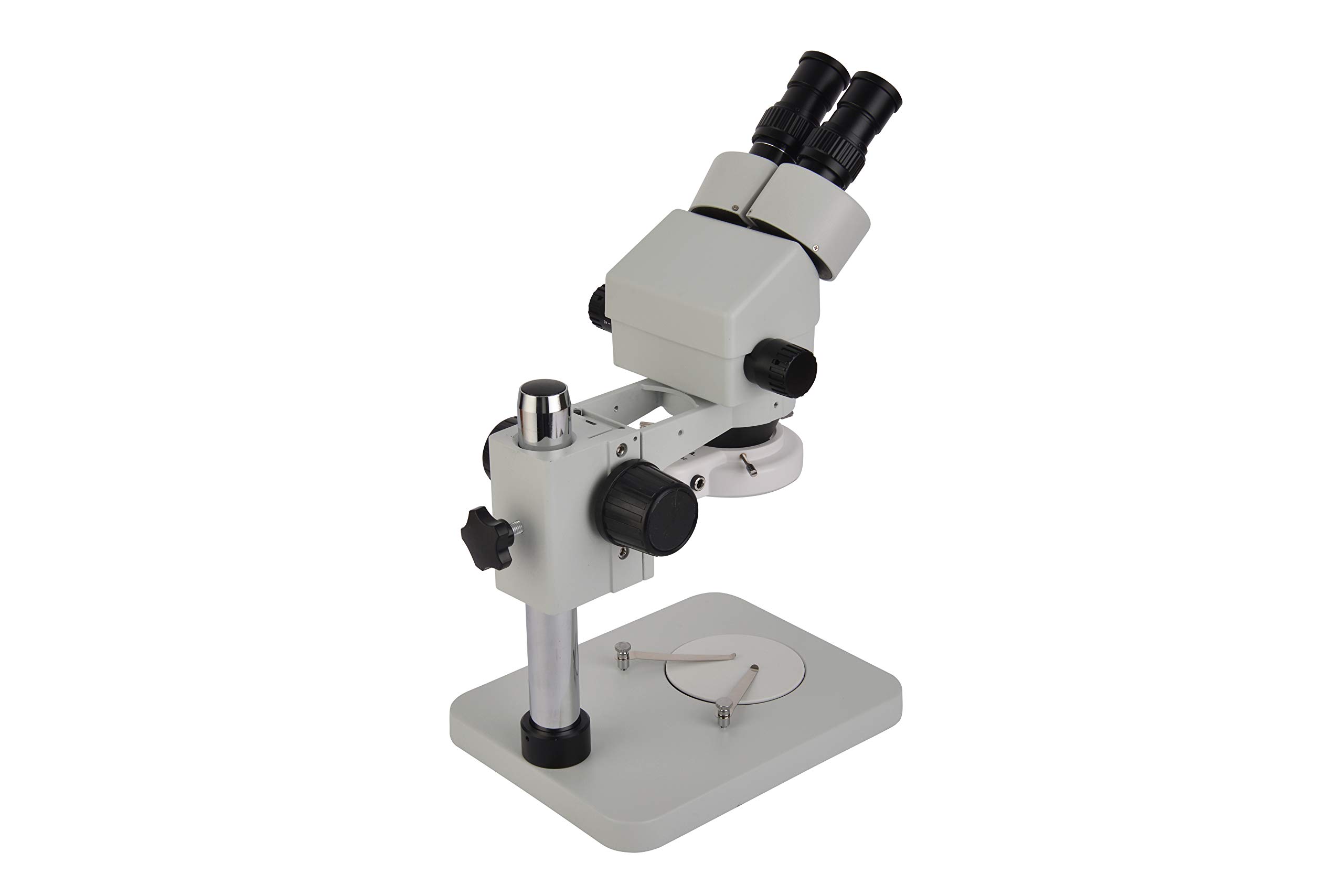 Amazon Basics Professional Binocular Stereo Zoom Microscope, WH10x Eyepieces, 3.5X-45X Magnification, 0.7X-4.5X Zoom Objective