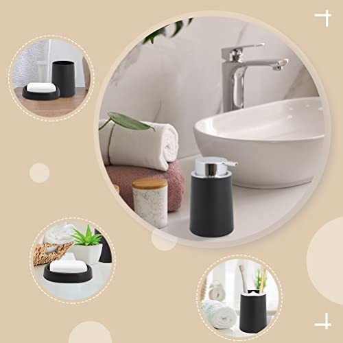 Beaupretty 1set Bathroom Set Lotion Bottle The Handy Hotel Bathroom Accessories Home Bathroom Accessories Tumbler Rinsing Cup Soap Lotion Bathroom Washing Accessory Toothbrush Cup