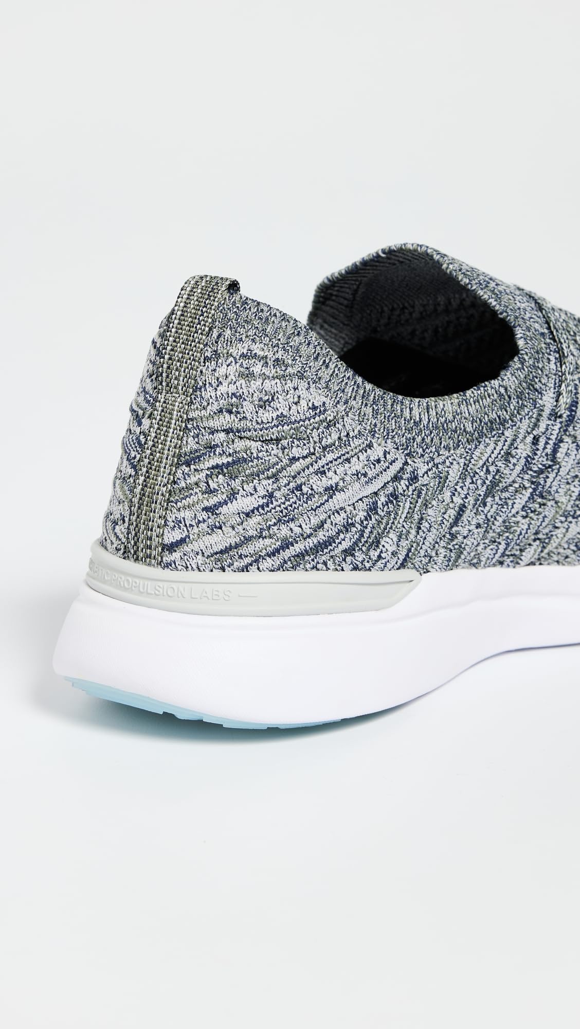 APL: Athletic Propulsion Labs Men's TechLoom Wave Sneakers, Steel Grey/Navy/Fatigue, 10 Medium US