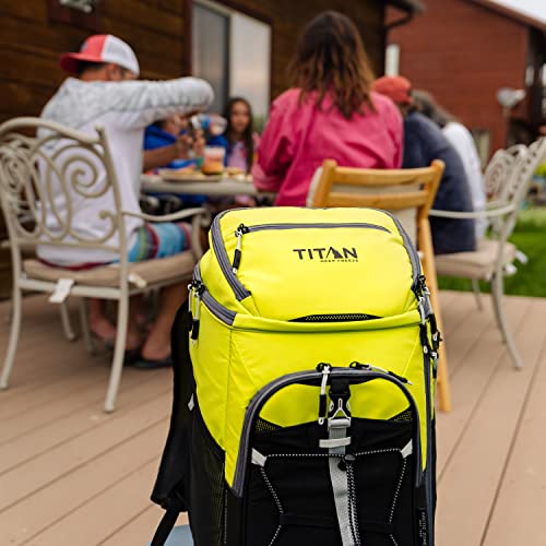 Arctic Zone Titan Deep Freeze 30 can Insulated Backpack Cooler Bag with Ice Wall Packs