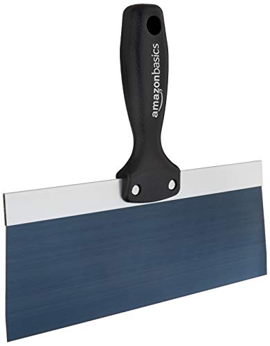 Amazon Basics 10" Blue Steel Tape Knife, with Solid Handle and Soft Grip