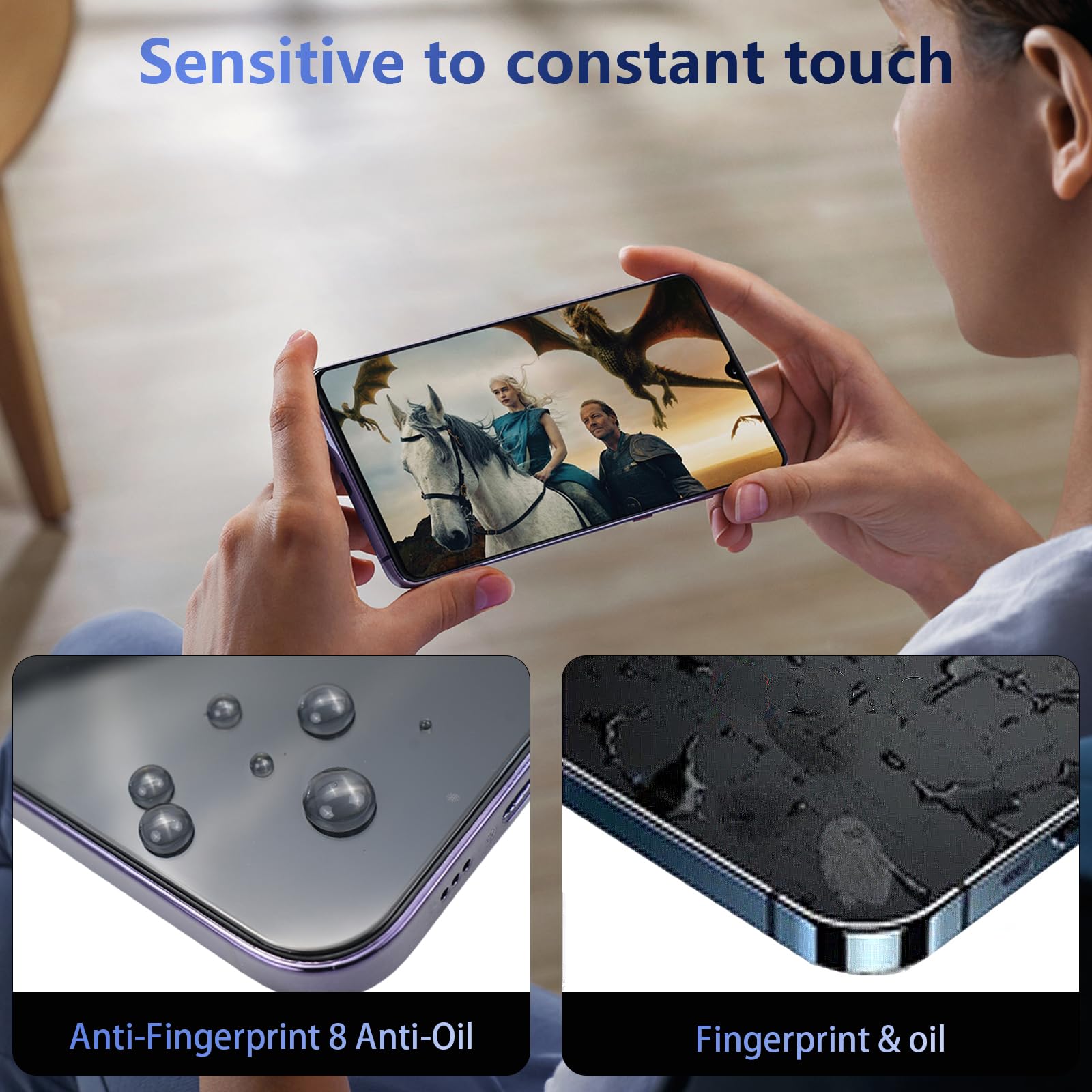 Aofen for iPhone 13 Pro Max/iPhone 14 Plus 6.7" Screen Protector, [with Auto Alignment Kit] Ultra HD Tempered Glass Screen Protector Film, Bubble Free/Dust Proof/Anti-Fingerprint/Full Coverage Edge
