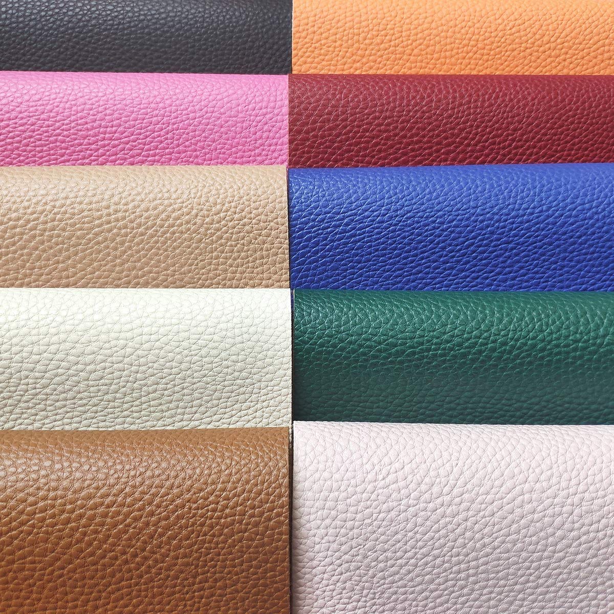 DAFUN Soft PU Leather Upholstery Fabric 1.0mm Thickness 54" Wide for Upholstery, Fashion Accessories, and DIY Projects(Navy,Pre-Cut 36"x54")