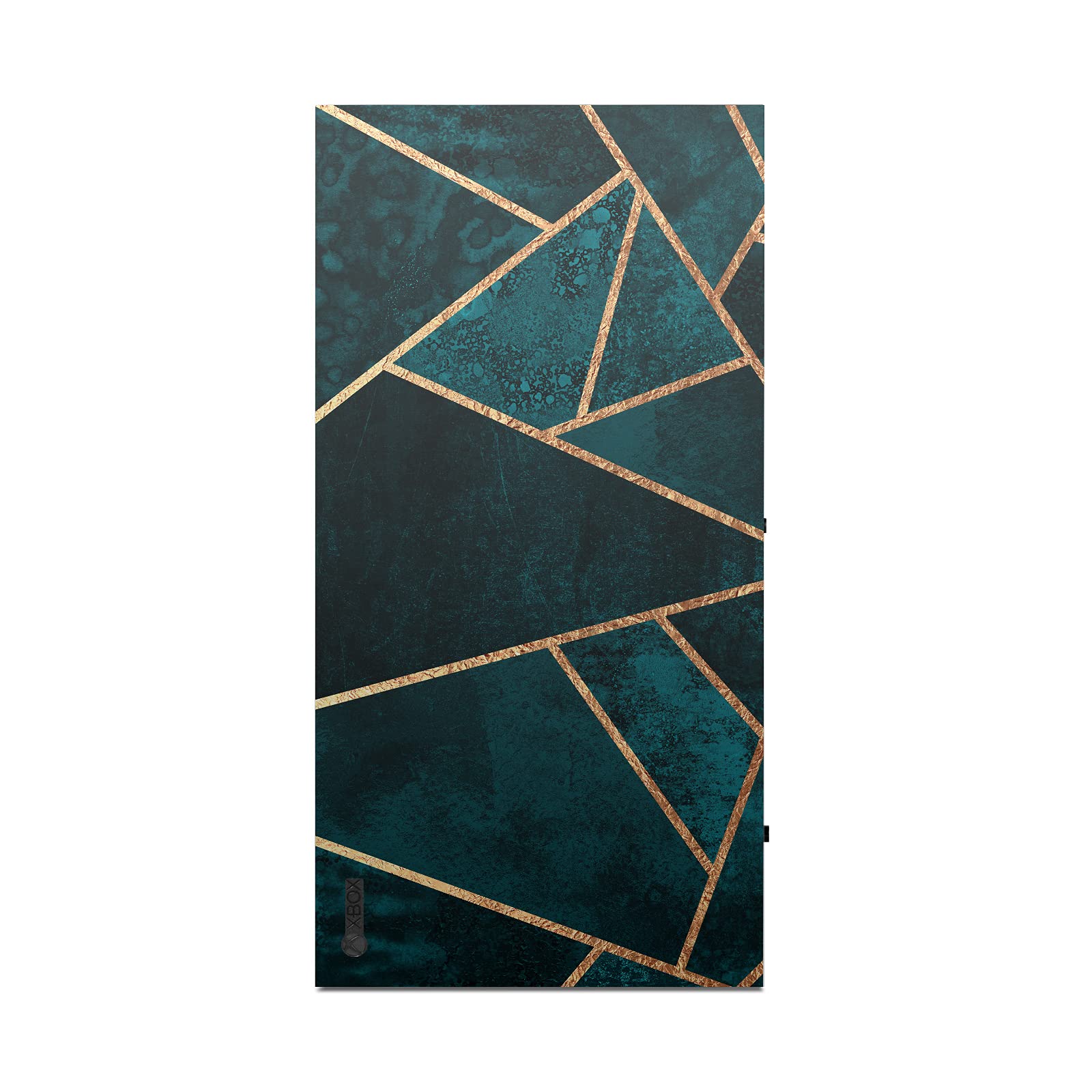 Head Case Designs Officially Licensed Elisabeth Fredriksson Deep Teal Stone Art Mix Vinyl Sticker Gaming Skin Case Cover Compatible with Xbox Series X Console