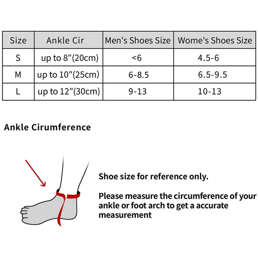 Ankle Support for Men and Women - Neoprene Breathable Adjustable Ankle Brace Sprain for Running, Basketball by Cotill (Small)