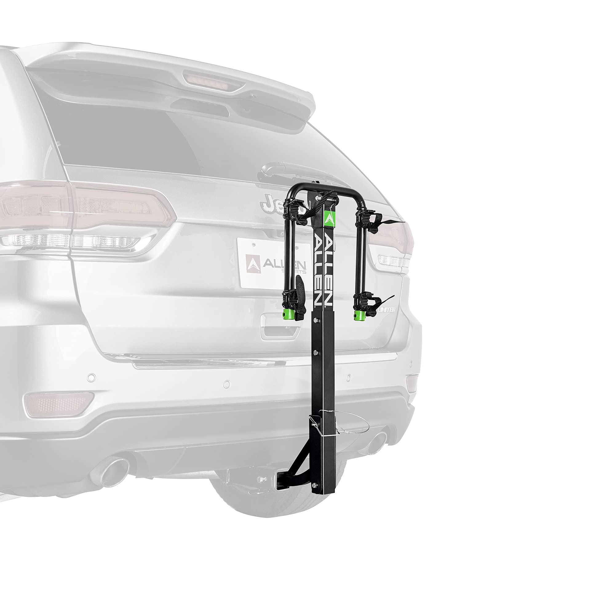 Allen Sports Deluxe 2-Bike Hitch Mount Rack, Model ZN520 Black