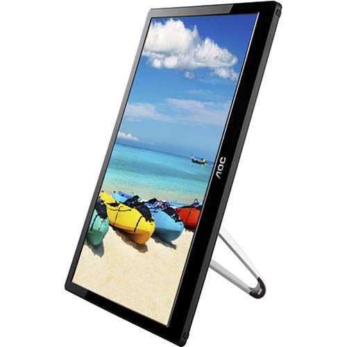 AOC I1659FWUX 15.6in USB-Powered Portable Monitor, Full HD 1920x1080 IPS, Built-in Stand, VESA (Renewed)
