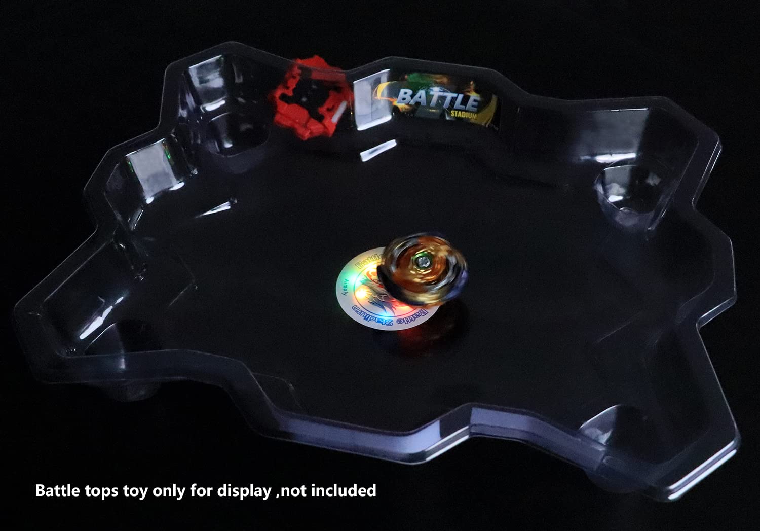 Aimoly Bey Stadium Battle Arena Bowl-Shaped Bottom for Beyblade Burst Toy Game