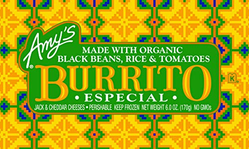 Amy's Burritos, Burrito Especial, 6.0 Ounce (Frozen)