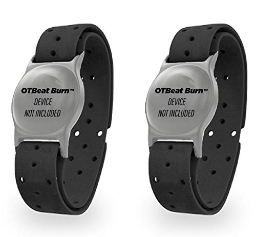 Avocado Goods Replacement Band Compatible with Orange Theory Fitness, OTBeat Burn Heart Rate Armband Monitor - 15" Strap (2)