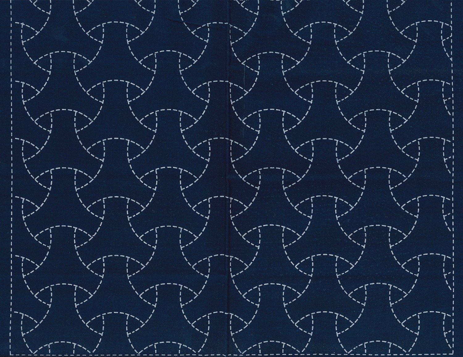 Nazca Sashiko cloth indigo 15