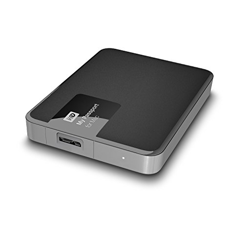 WD 4TB My Passport for Mac Portable External Hard Drive - USB 3.0 - WDBCGL0040BSL-NESN