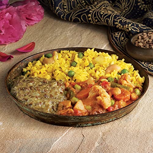Amy's Frozen Meals, Indian Vegetable Korma, Made With Basmati Rice, Organic Vegetables, Gluten Free Microwave Meals, 9.5 Oz