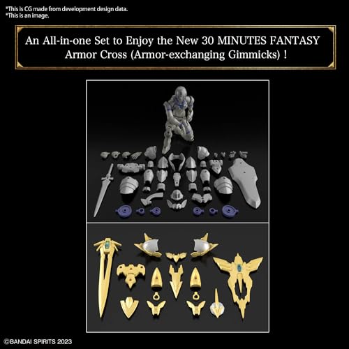 BANDAI Hobby - 30 Minute Fantasy - Liber Holy Knight, Spirits 30 MF Model Kit