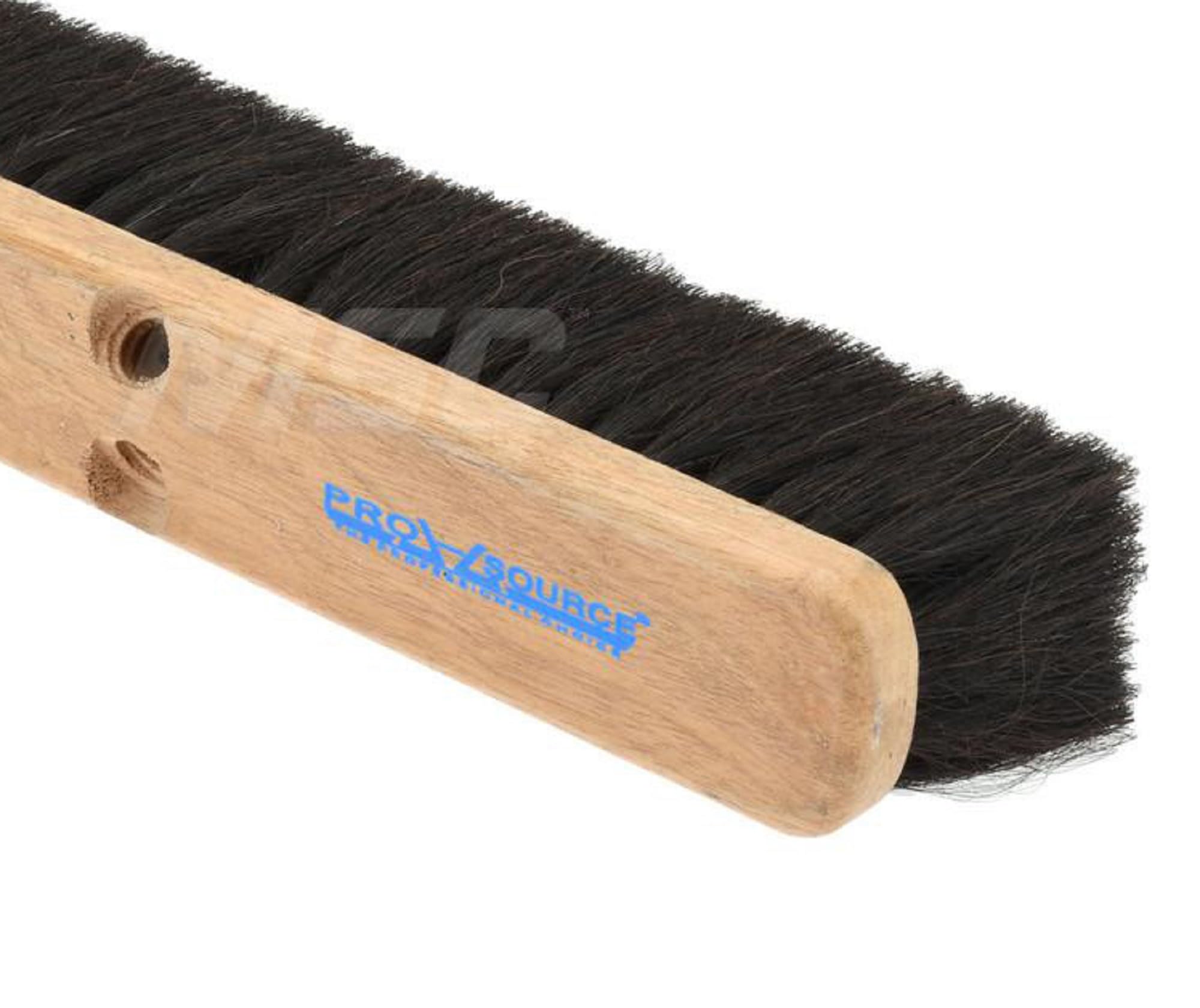 PRO SOURCE Push Broom Head with Coco/Tampico/PVC & Horsehair Blend Bristles:18" Wide