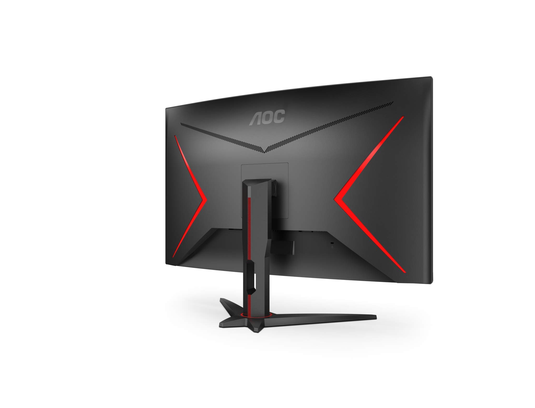 AOC Gaming CQ32G2SE - 32 Inch QHD Curved Monitor, 165Hz, 1 ms MPRT, VA, AMD FreeSync Premium, Low Input Lag, Speakers (2560x1440 @ 165Hz, 250 cd/m², HDMI/DP)