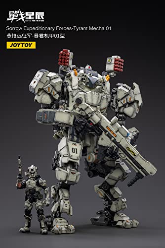 BLOOMAGE JOYTOY (BEIJING) TECH Battle for The Stars: Sorrow Expeditionary Forces Tyrant Mecha 01 1:18 Scale Action Figure