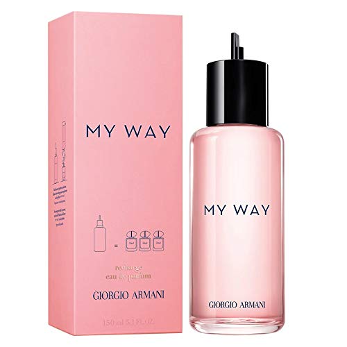 Armani My Way Eau de Parfum Recharge Bottle Spray for Women, 5.1 Ounce