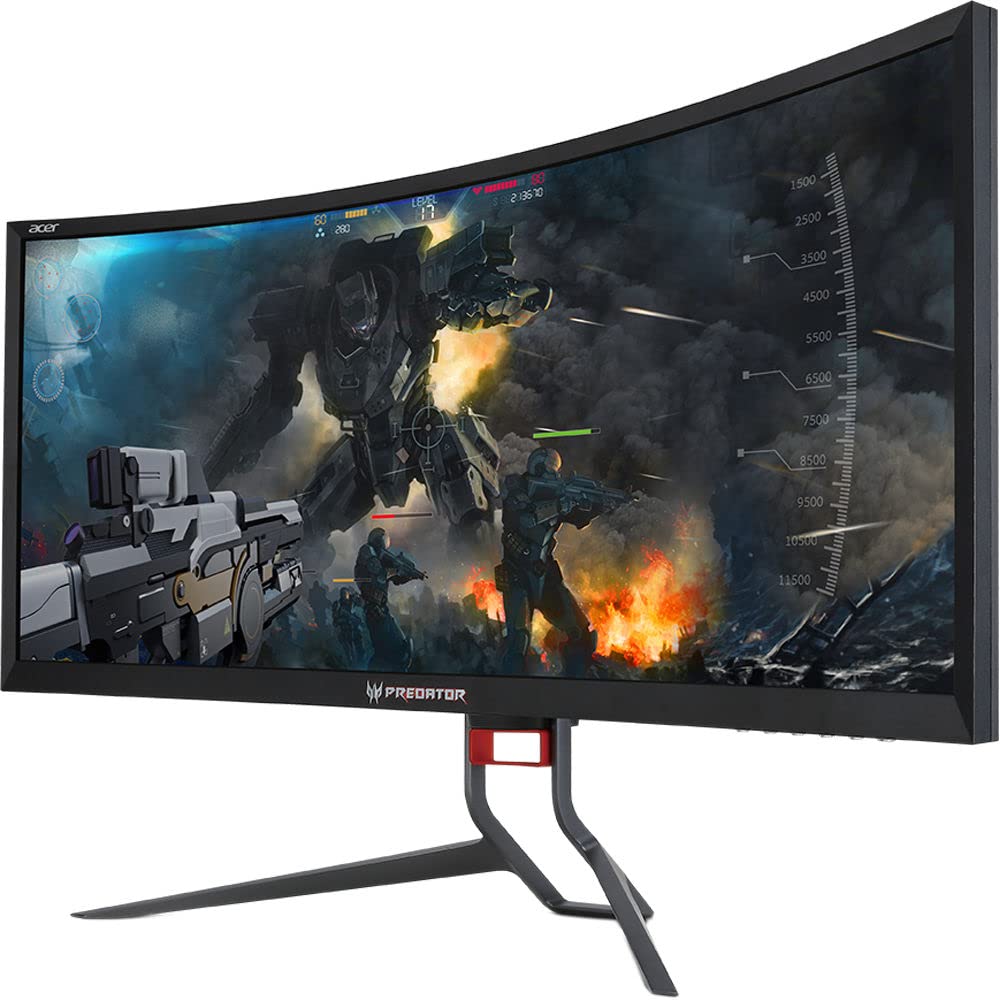 acer Predator Z35P 35" 21:9 1800R QHD 100 Hz Curved G-Sync LCD Monitor, 3440 x 1440 Resolution, 4ms Response Time, with MTC HDMI Cable