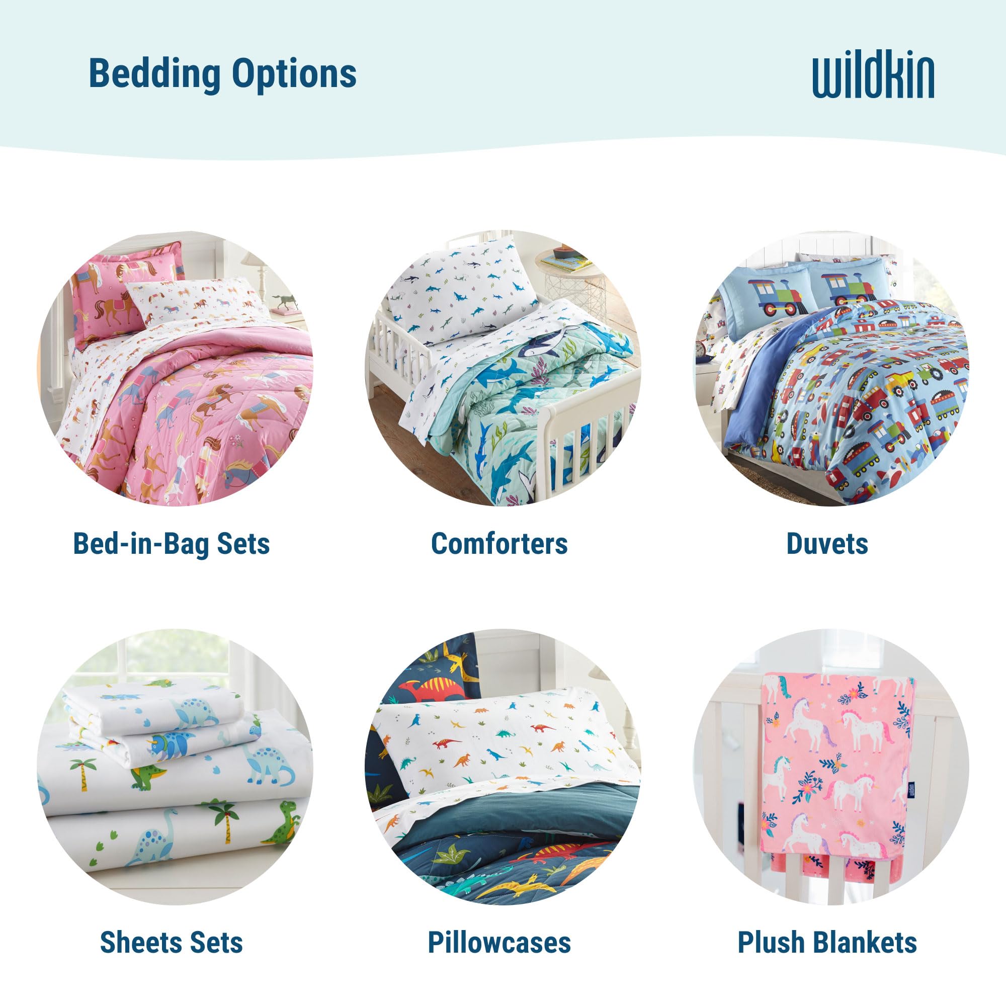 Wildkin Kids Microfiber Pillow Case for Boys and Girls, Soft Breathable Microfiber Fabric, Measures 20 x 30 Inches, Fits a Standard Size Pillow (Heroes)