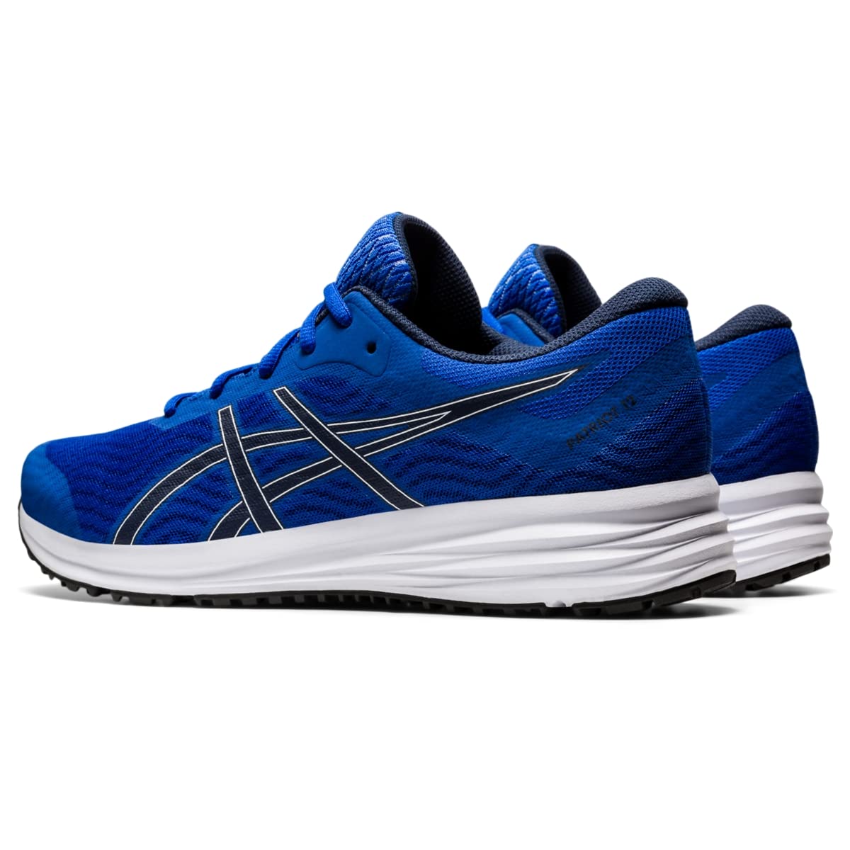 ASICS Men's Patriot 12 Running Shoes, 11, Carrier Grey/DEEP SEA Teal